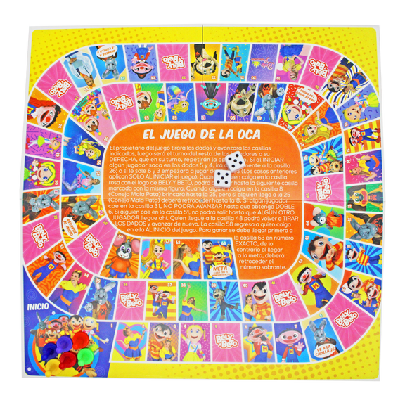 Juego de la oca – Bely y Beto Sitio Oficial