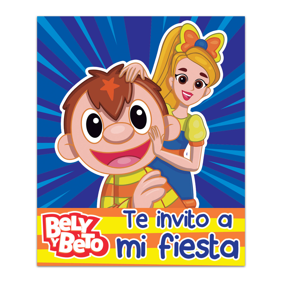Invitación Bely y Beto – Bely y Beto Tienda Oficial